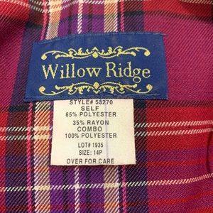 Willow Ridge | Dresses | 96s Vintage Willow Ridge Button Down Dress ...